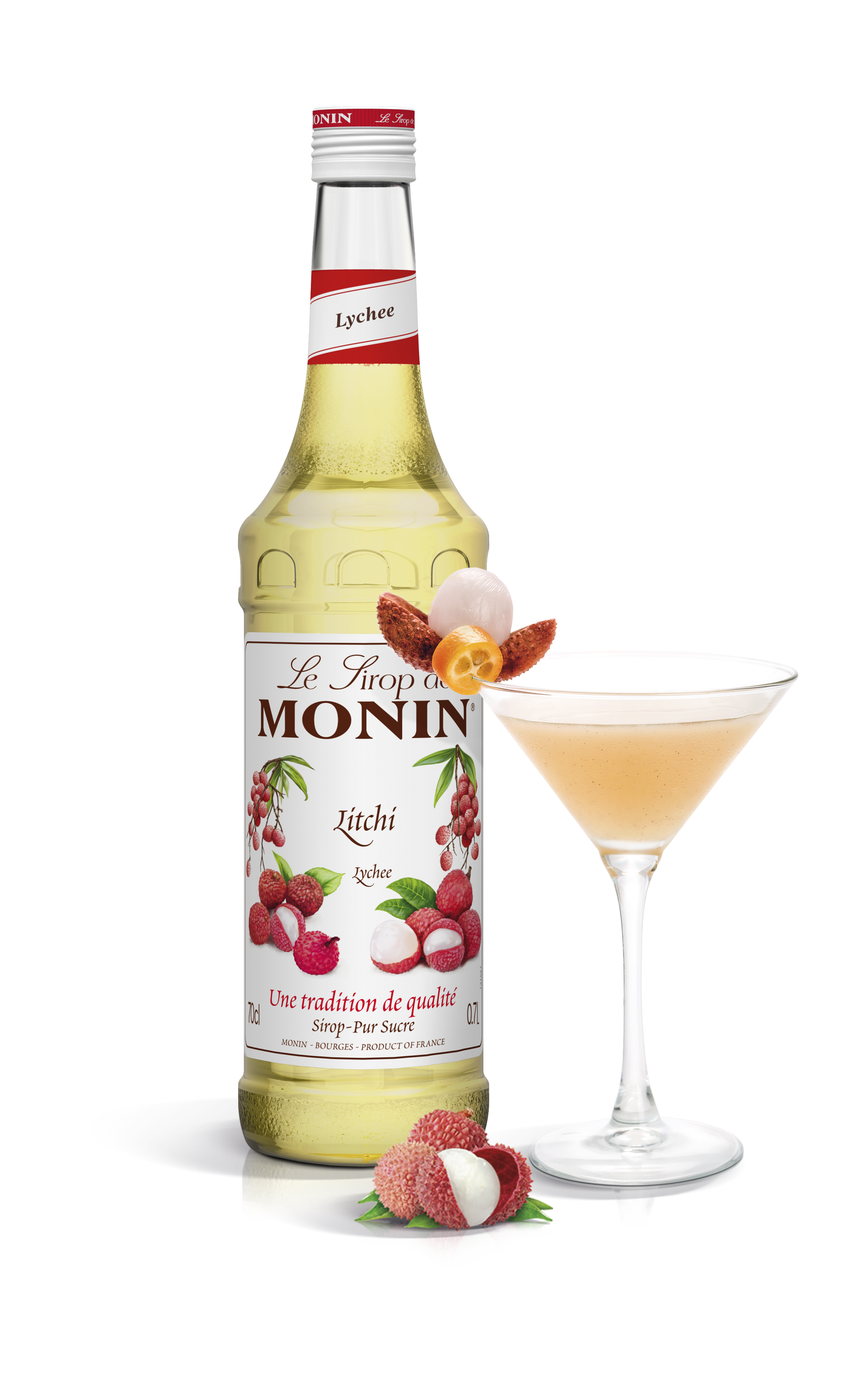 MONIN Lychee Syrup 70cl – Food Solutions Limited